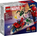 LEGO Marvel Super Heroes Pościg na motocyklu: Spider-Man vs. Doc Ock ...