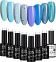 8x Hybridní lak NTN 5g Limited Edition Blues SADA 8v1 Modré Blue, (5901960308005) • Ceny ...