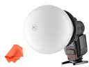 Softbox Guľa Falcon 15 cm pre adaptér CA-SGU, • Ceny, Recenzie - Allegro