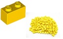 Lego 1x2-es sárga építőelem x 20 darab 3004, • Ár, Vélemények - Allegro