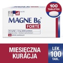Magne B6 Forte 0,1g+0,01g, 100 tabletek (5902502992836) • Cena, Opinie • Stawy, mięśnie, kości ...