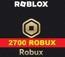ROBLOX 2700 ROBUX 2.7K ROBUXY GAMEPASS GP 2.700 RB za 604.00CZK - Allegro