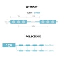 LED modul Citi Lens V3 8000K 1.08W 12V HIDEG za 300.00HUF-ért - Allegro