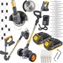 POWERMAT PODKASZARKA 2x 2ah 21V AKUMULATOR + OSPRZĘT PM-PKA-2AHM ...