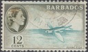 Kol.bryt.Barbados QEII 12 c. • Cena, Opinie - Allegro