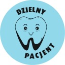 Samolepky STATEČNÝ PACIENT ZUBAŘ Zub 100 ks nebe za 89.00CZK - Allegro