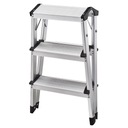 3 fokos létra, 60 cm-es alumínium, (7330571318291) • Ár, Vélemények ...