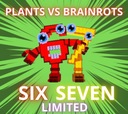 Six Seven | 67 | Brain Rot | Plants vs Brainrots | PVSB | Roblox, • Ceny, Recenze - Allegro