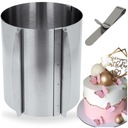 CAKE RIM 20cm HIGH ADJUSTABLE 16-30cm CAKE HOOP CLIP (Rant do Tortu ...