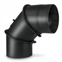 Kolano Spalinowa Nastawne 3-segmentowe fi 120/90° z Rewizją Kominowe (5907587901650) • Cena ...