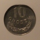 Moneta 10 groszy 10 GR GROSZY 1969 - GRADING GCN MS68 - MAXXX NOTA z ...