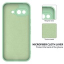 Etui Google Pixel 9a Pure Color Liquid Silicone Shockproof Phone Case ...