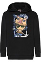 Demon Slayer Kimetsu Chibi Inosuke Hashibira gyerek pulóver, fekete, 5 ...