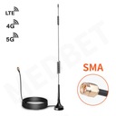 ERŐS GSM LTE ANTENNA 3G 4G 5G Wi-Fi KÖRKÖRÖS 14 dBi SMA ROUTER ...