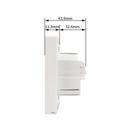 SZOBATERMOSZTÁT ÉRINTŐPANEL LCD 16A WIFI TUYA PADLÓFŰTÉS za 15360.00HUF ...