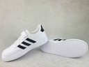 ADIDAS BREAKNET 2.0 IE3792 BUTY DZIECIĘCE TRAMPKI NA RZEPY BIAŁE ...