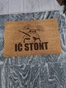 WYCIERACZKA POD DRZWI "IĆ STONT" 40x60cm (5903715140090) • Cena, Opinie ...