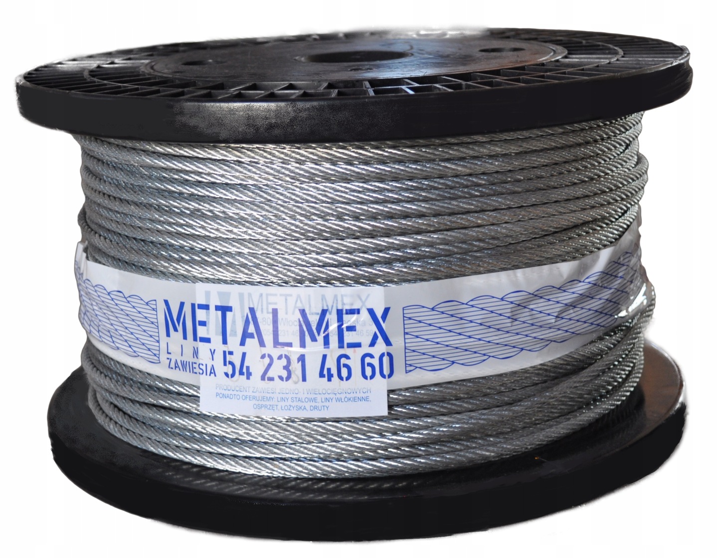 Lina Linka stalowa PCV 6/8 8mm 7x19 ocynk 1mb 6mm 8357234273 - Allegro.pl