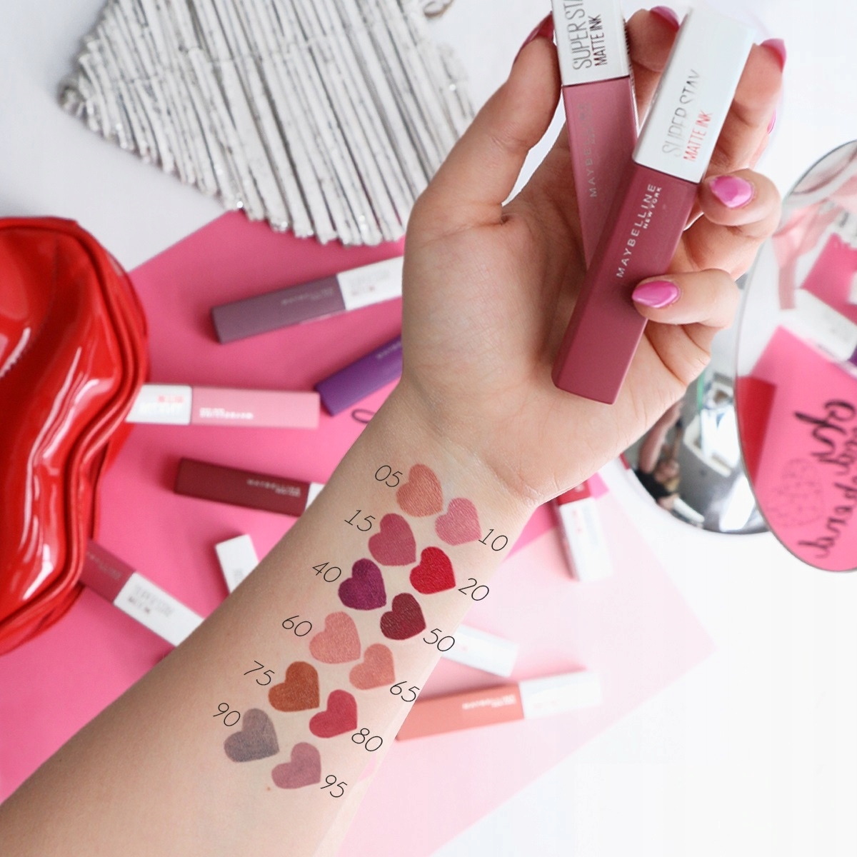 MAYBELLINE Pomadka Super Stay Matte Ink KOLORY 7860538648 - Allegro.pl