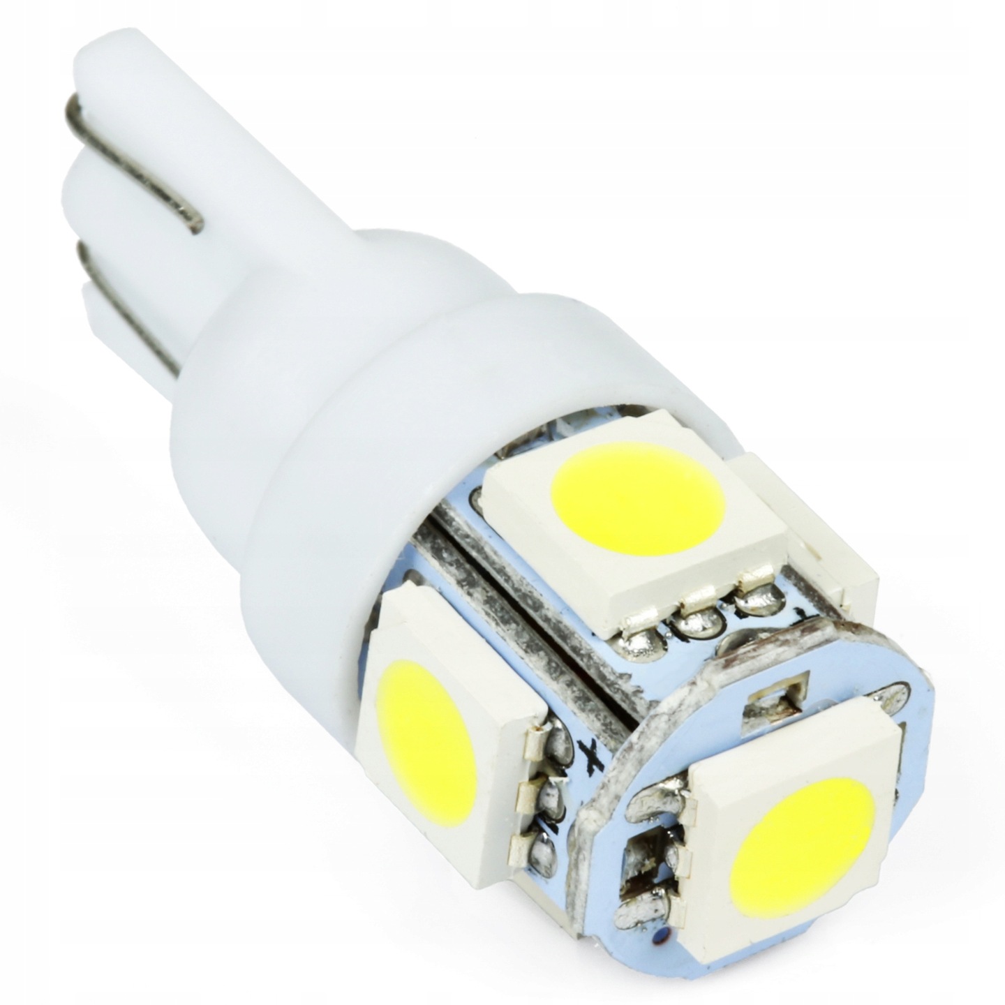 Żarówka W5W 5x LED 5050 T10 W3W diody SMD 3chip 7109520543 - Allegro.pl