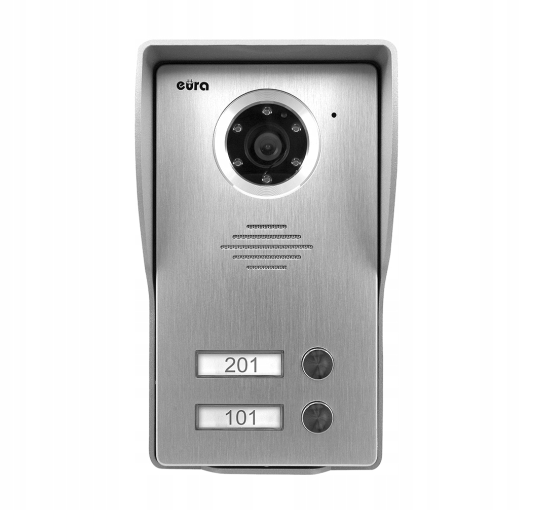 WIDEODOMOFON VIDEODOMOFON DOMOFON DWURODZINNY 7'' 8291814285 - Allegro.pl