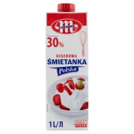 Smietana 30% 1l - Niska cena na Allegro