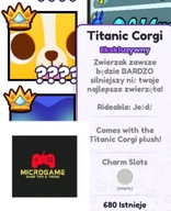 Pet Simulator 99 Titanic Pet - Niska cena na Allegro