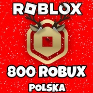 Robux 800 - Niska cena na Allegro