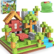 Minecraft - Magnetické stavebnice pro děti - Allegro