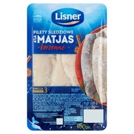 Lisner Śledź atlantycki filety a'la Matjas klasyczne 220 g - porównaj ...