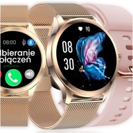 Smartwatch JG Smart JGR-T8 Pro Slim Zegarek Damski Smart Watch złoty - porównaj ceny - Allegro.pl