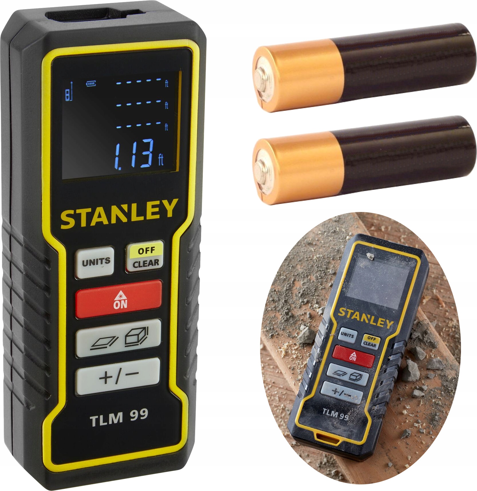 DALMIERZ LASEROWY miara miernik STANLEY TLM99 30m DALMIERZ LASEROWY miara miernik STANLEY TLM99 30m