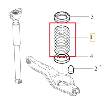 Order an Springs suspension rear kpl volvo v50 s40 ii 4 with fast delivery to me