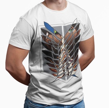 Attack On Titan Koszulka - Niska cena na Allegro.pl