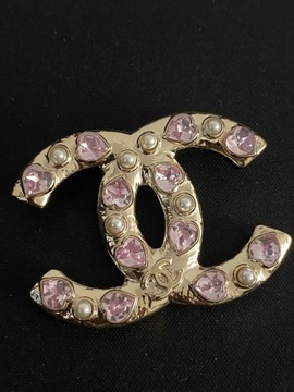 Broszka Chanel - Niska cena na Allegro.pl