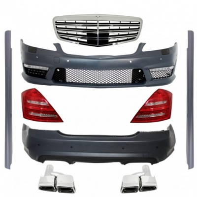 BUMPER FRONT MERCEDES S W221 05-13 2218801040