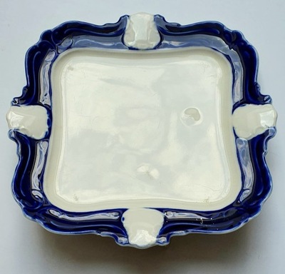 ANTYK - PATERA Z PORCELANY KOSTNEJ VINTAGE - ARGYLE • Cena, Opinie ...