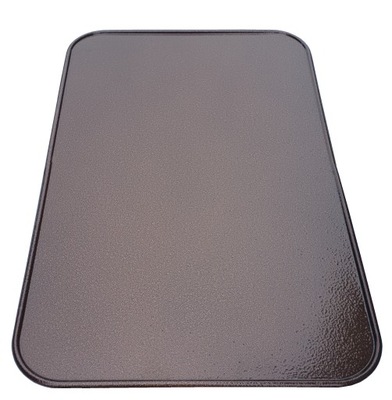 BLACHA POD PIEC KOMINEK PRZYPIECOWA 41x48 SZARA 11294076817 - Allegro.pl