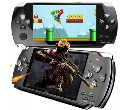 KONSOLA PRZENOŚNA X6 - 2000 GIER PSP RETRO MP5 - 11504202100 ...