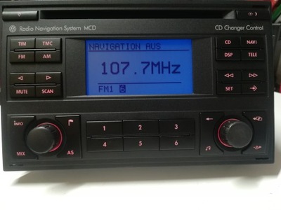 RADIO NAVIGATION SYSTEM MFD CD CHANGER CONTROL VW - 7273145383 ...