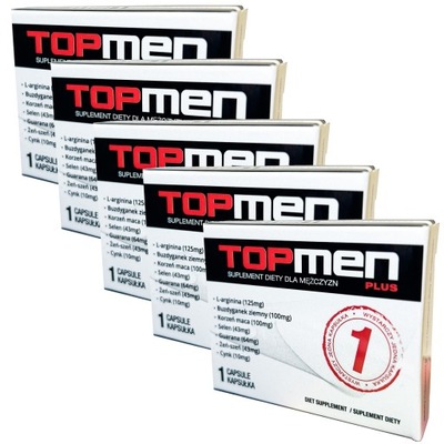 5x LONG-MEN TABLETKI NA POTENCJE SILNĄ EREKCJE MOC - 12061858573 ...