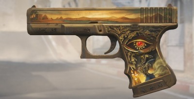 GLOCK-18 ŁASICA WEASEL STATTRAK CS GO skin Gamma 2 - 7500408198 ...