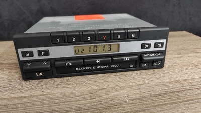 Radio MERCEDES R107 W126 BECKER W201 R129 W140 124 - 13422460316 ...