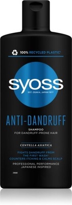 Syoss Anti-Dandruff Szampon p/łupieżowy 440ml - 11313898381 - oficjalne ...