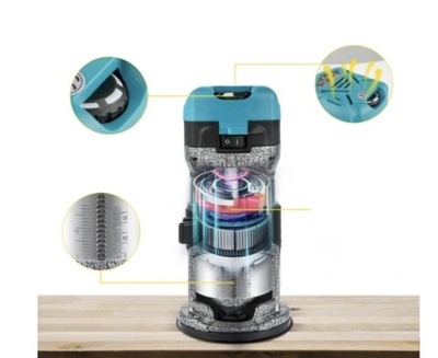 VEVOR Frezarka górnowrzecionowa do drewna 710W - 11900780857 ...