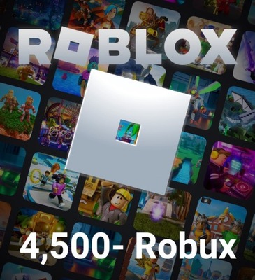 ROBLOX ROBUX 5000 RS DOŁADOWANIE ROBUXY GLOBAL - 14823487804 ...