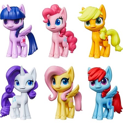 6W1 MY LITTLE PONY FIGURKI MINI KUCYKI KONIKI - 12877163268 - oficjalne ...