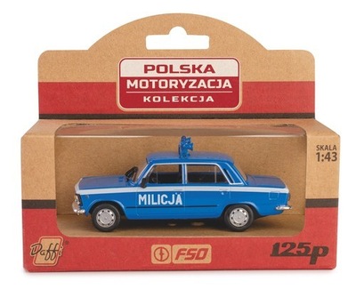 Kultowe Auta PRL-u Polski Fiat 125p Milicja MO - 10025935958 ...