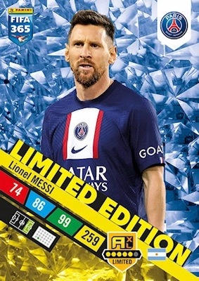 FIFA 365 2023 ALBUM KARTY + LIMITED XXL MESSI - 13259006721 - oficjalne ...