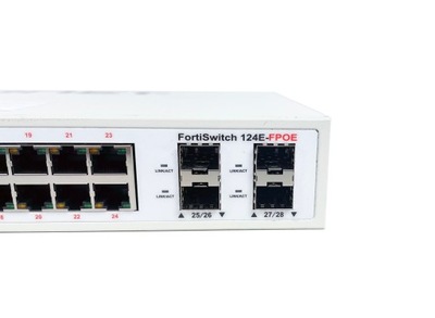 Fortinet FortiSwitch FS-224D-FPOE 24-Port Gigabit PoE Switch ...